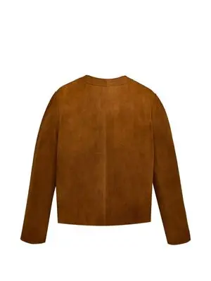 Saint Laurent Suede Leather Jacket