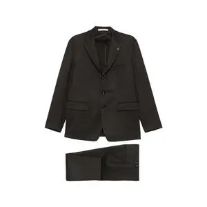 Tagliatore Suits Single Breasted Suits - Brown