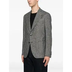 Tagliatore Grey Jackets Blazers