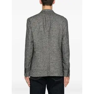Tagliatore Grey Jackets Blazers