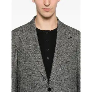 Tagliatore Grey Jackets Blazers