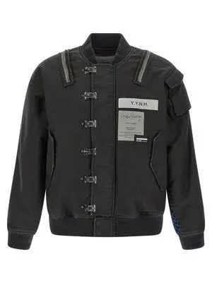 Yohji Yamamoto A-1 Deck' Jacket × Nh - Black