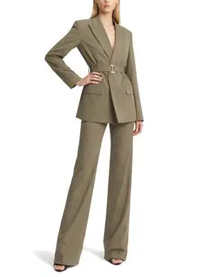 Victoria Beckham Tailored Blazer With Belt