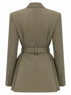 Victoria Beckham Tailored Blazer With Belt