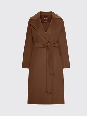 Max Mara Wool, Silk And Cashmere Coat - Brown