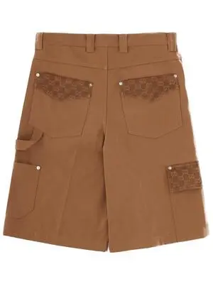 Gucci Shorts With Gg Details