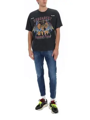 Dsquared2 Twist Slim Fit Denim Jeans