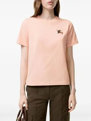 Burberry Logo Cotton T-shirt