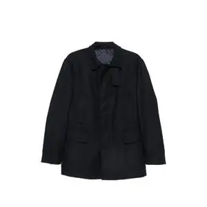 Tagliatore Coats Single Breasted Coats - Blue