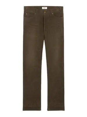 Celine Wesley Corduroy Jeans - Brown