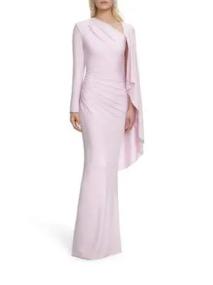 SELF-PORTRAIT Draped Dress - Pink