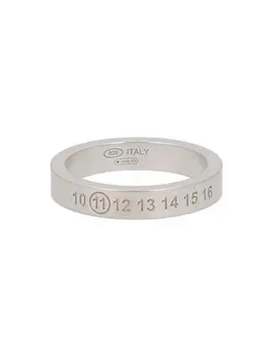 MAISON MARGIELA Numeric Band Ring - Gray