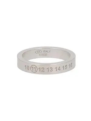 MAISON MARGIELA Numeric Band Ring - Gray