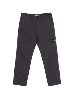Stone Island Cotton Twill-tc Garment Dyed Pants - Multicolor