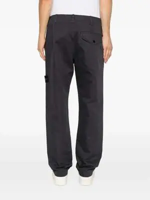 Stone Island Cotton Twill-tc Garment Dyed Pants