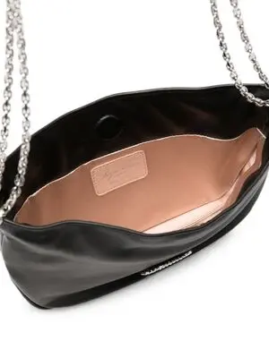 ROGER VIVIER Pilgrim Mini Leather Clutch