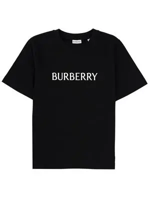 Burberry Logo T-shirt - Black