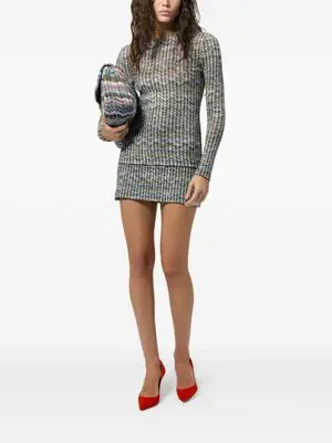 Missoni Zigzag Motif Crewneck Sweater - Multicolor