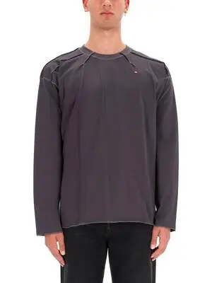 DIESEL® Cotton T-shirt - Gray