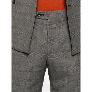 Tagliatore Grey Suits Double Breasted Suits
