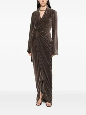 Rick Owens Draped Maxi Dress