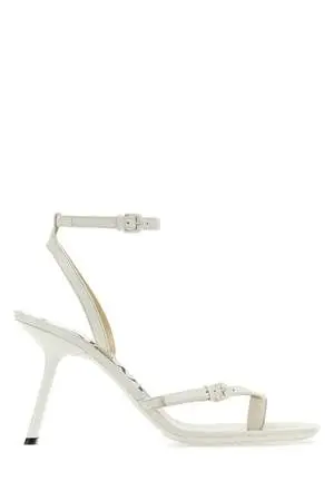 Loewe Leather Paula S Ibiza Petal Sandals - White