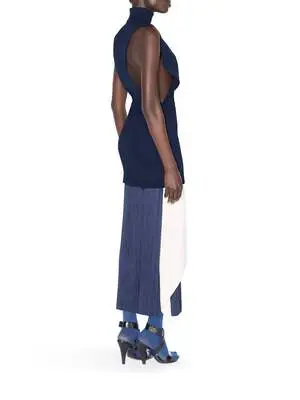 Alaïa Poplin Pointed Skirt