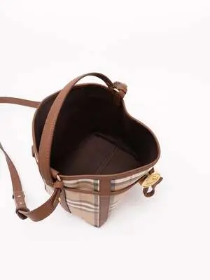 Burberry Mini Drawstring Bucket Bag - Multicolor
