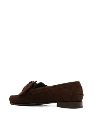 Hereu Corbati Suede Leather Loafers - Multicolor