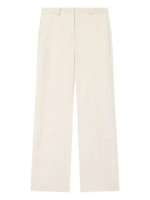 Isabel Marant Étoile Neonda Flowing Crepe Pleated Suit Pants - Multicolor