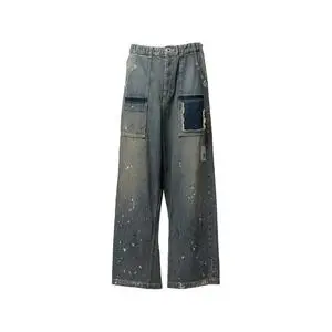 Mihara Yasuhiro Straight Trousers - Blue
