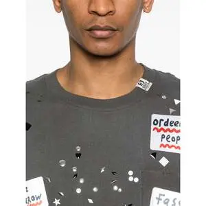 Mihara Yasuhiro Grey T-shirts & Vests T-shirts