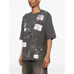 Mihara Yasuhiro Grey T-shirts & Vests T-shirts