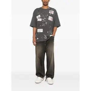 Mihara Yasuhiro Grey T-shirts & Vests T-shirts