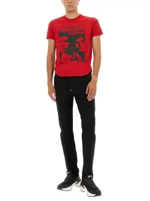 Dsquared2 T-shirt With Print - Red