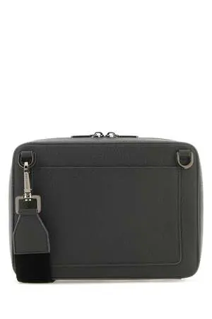 Dolce & Gabbana Leather Cross Body Bag - Gray