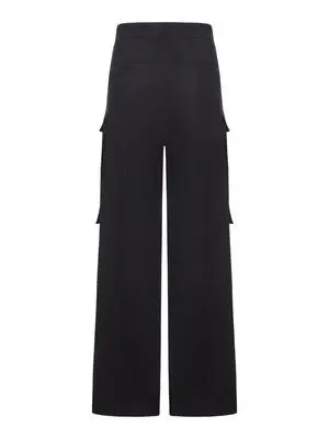 Rick Owens Cotton Cargobelas Trousers - Black