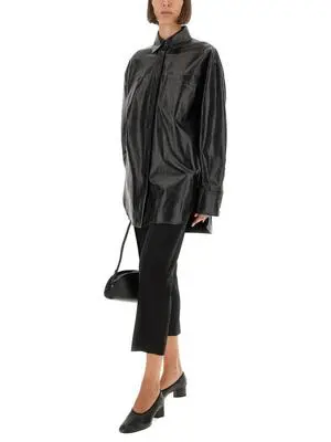Sportmax Leather Borele Shirt