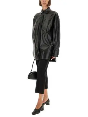 Sportmax Leather Borele Shirt