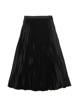 JIL SANDER Pleated Midi Skirt - Multicolor