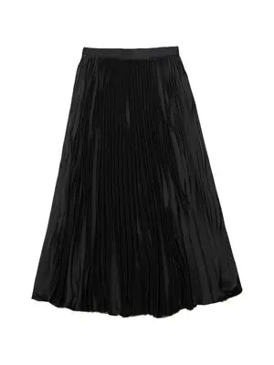 JIL SANDER Pleated Midi Skirt - Multicolor