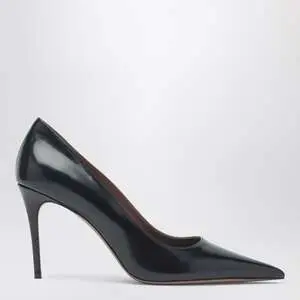 Paris Texas Vera 85 Leather Pumps - Black
