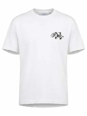 Off-White Stroke 2 Arrow Skate` T-shirt - Multicolor