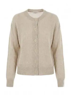 Brunello Cucinelli Wool Cardigan - Multicolor