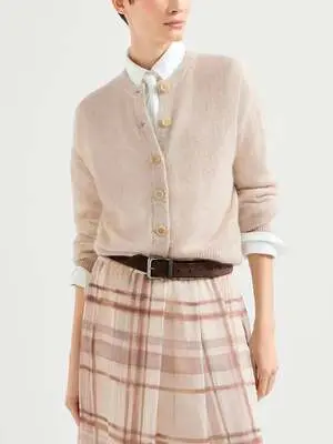 Brunello Cucinelli Wool Cardigan - Multicolor