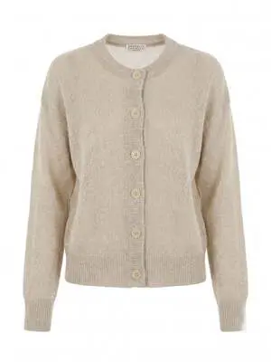 Brunello Cucinelli Wool Cardigan - Multicolor