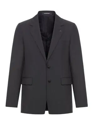 Tagliatore Tailored Wool And Mohair Jacket - Black