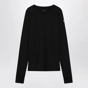 Moncler Rick Owens Cotton Sweater - Black