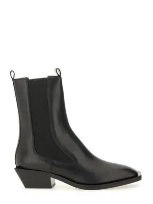 AeydĒ Leather Chelsea Boot - Black