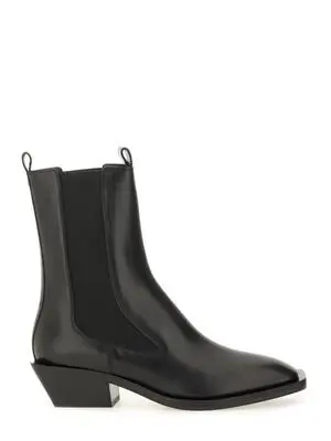 AeydĒ Leather Chelsea Boots - Black